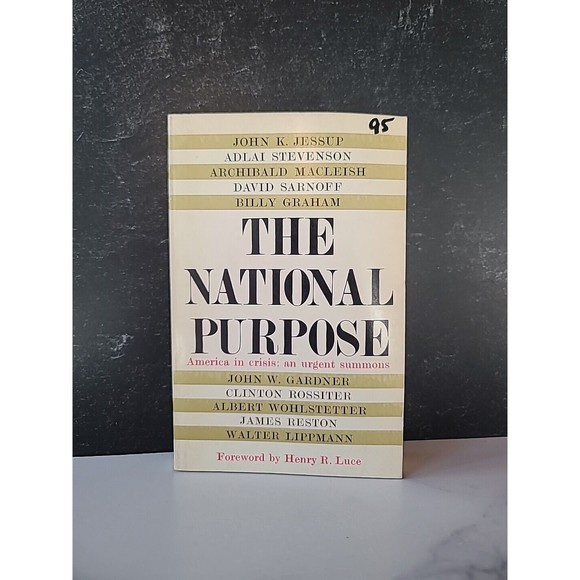 Holt Rinehart Winston | Other | The National Purpose America In Crisis ...